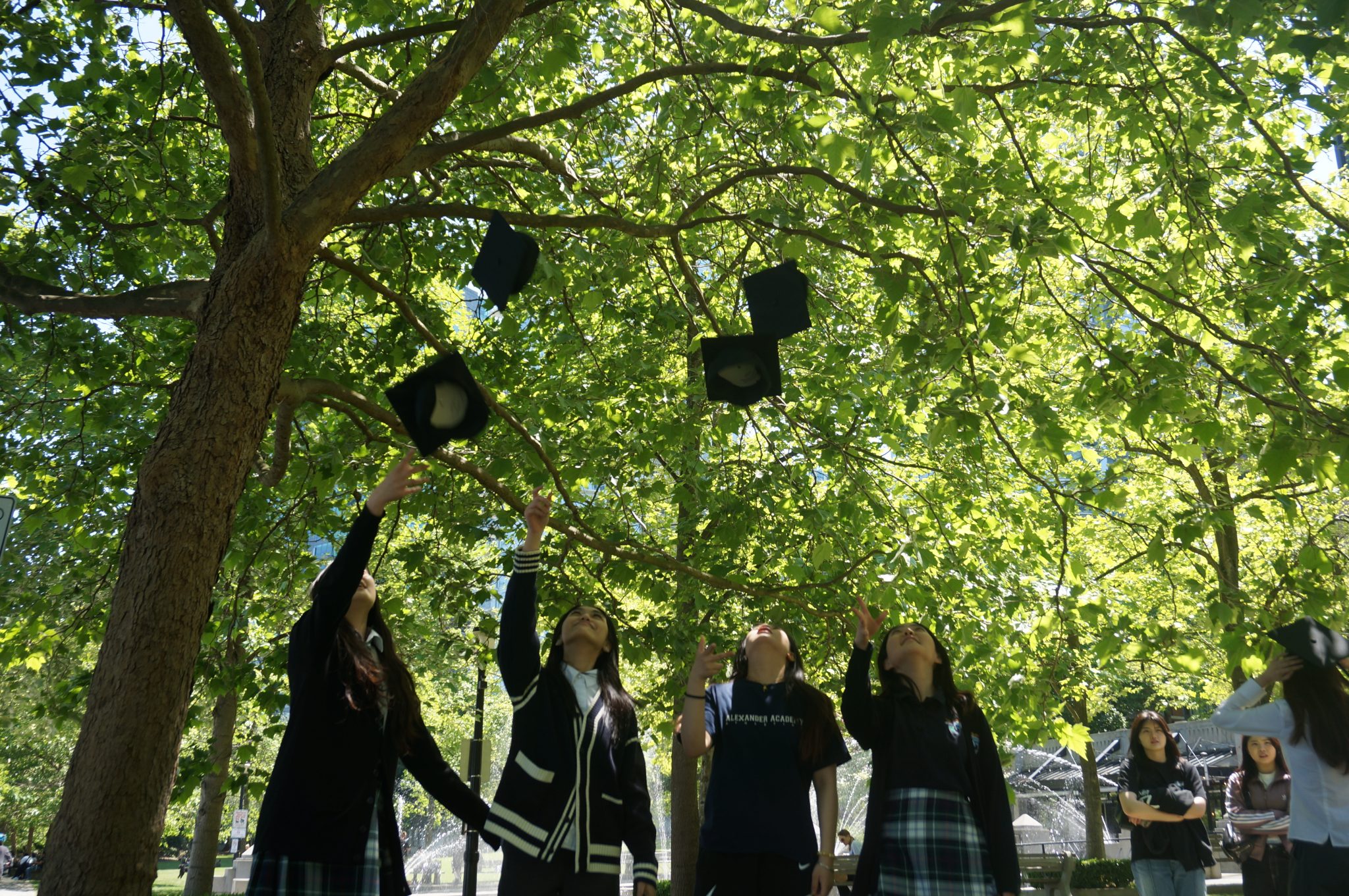 Graduation ceremony at Alexander Academy